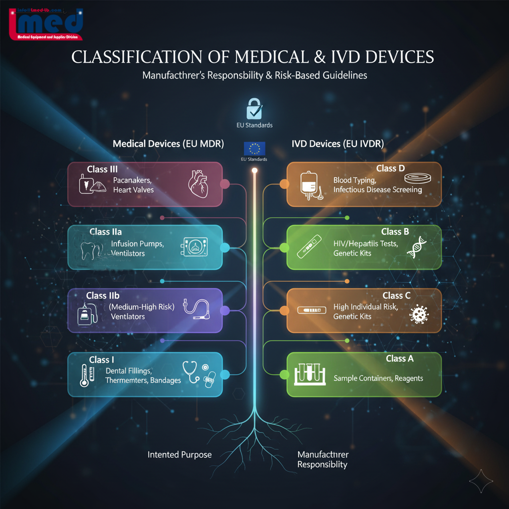 Classification of Medical Devices and IVD Devices in Lebanon - Lmed